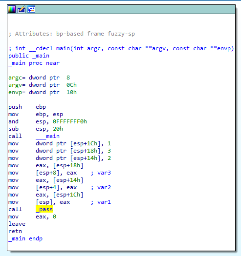 x86 Assembly, Passing variable – Cyber Security Architect | Red/Blue Teaming | Exploit/Malware ...