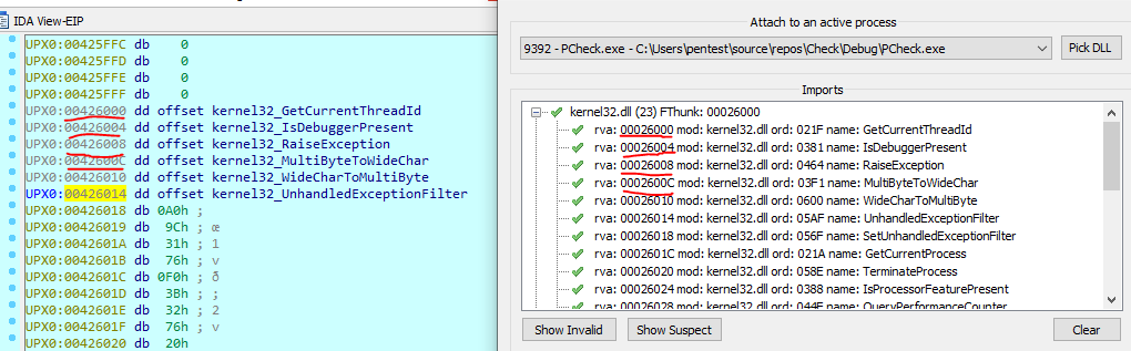 Reconstructing PE Import Table – Cyber Security Architect | Red/Blue ...