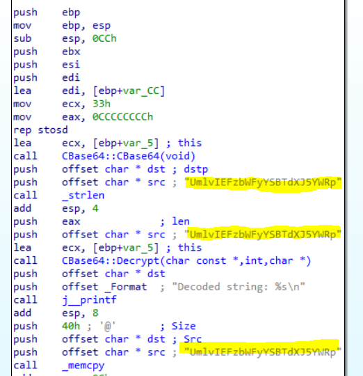 IDA PRO save decrypted string from memory – Cyber Security Architect | Red/Blue Teaming ...